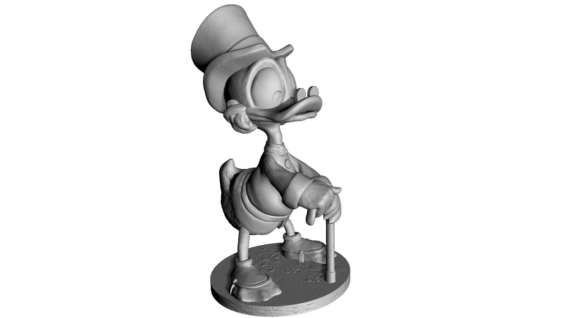 Scrooge Mcduck - 3D Model by naeem32