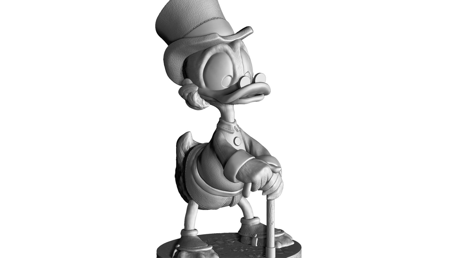 Scrooge Mcduck - 3D Model by naeem32