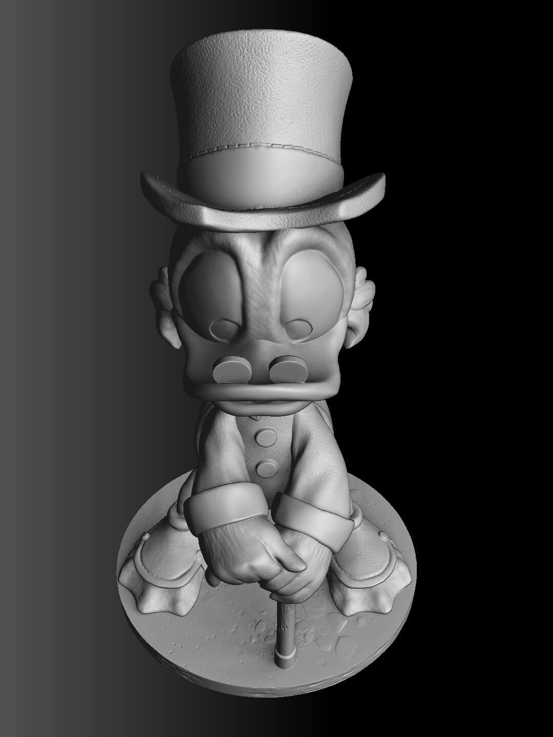 Scrooge Mcduck - 3D Model by naeem32