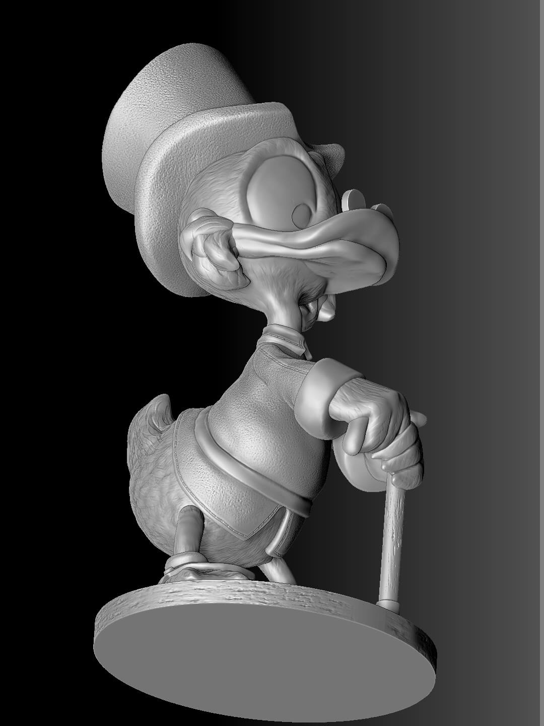 Scrooge Mcduck - 3D Model by naeem32