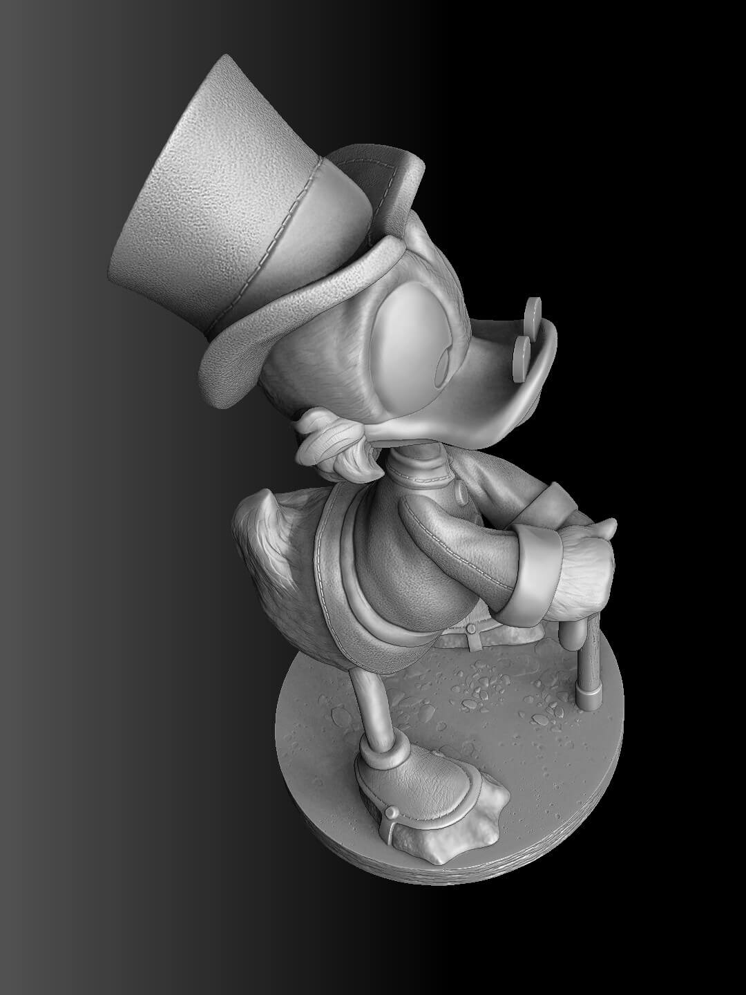 Scrooge Mcduck - 3D Model by naeem32