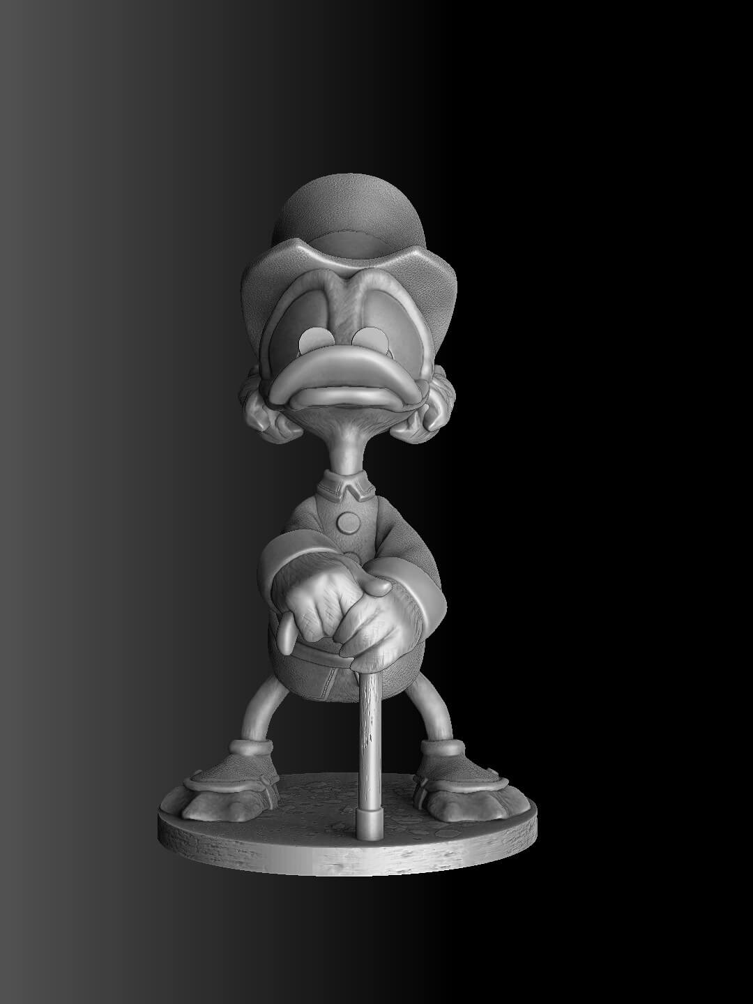 Scrooge Mcduck - 3D Model by naeem32