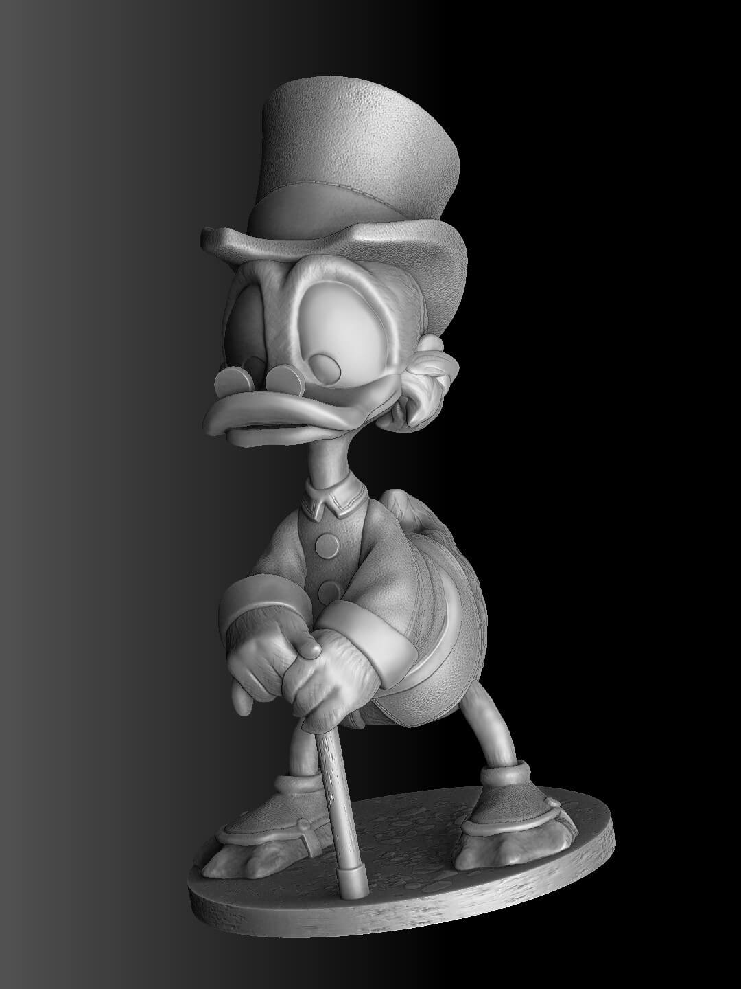 Scrooge Mcduck - 3D Model by naeem32