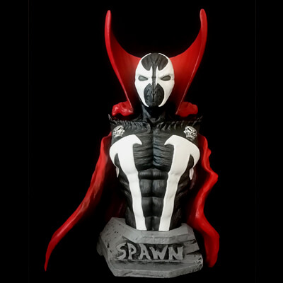 Spawn (Bust) - 3D Model by naeem32