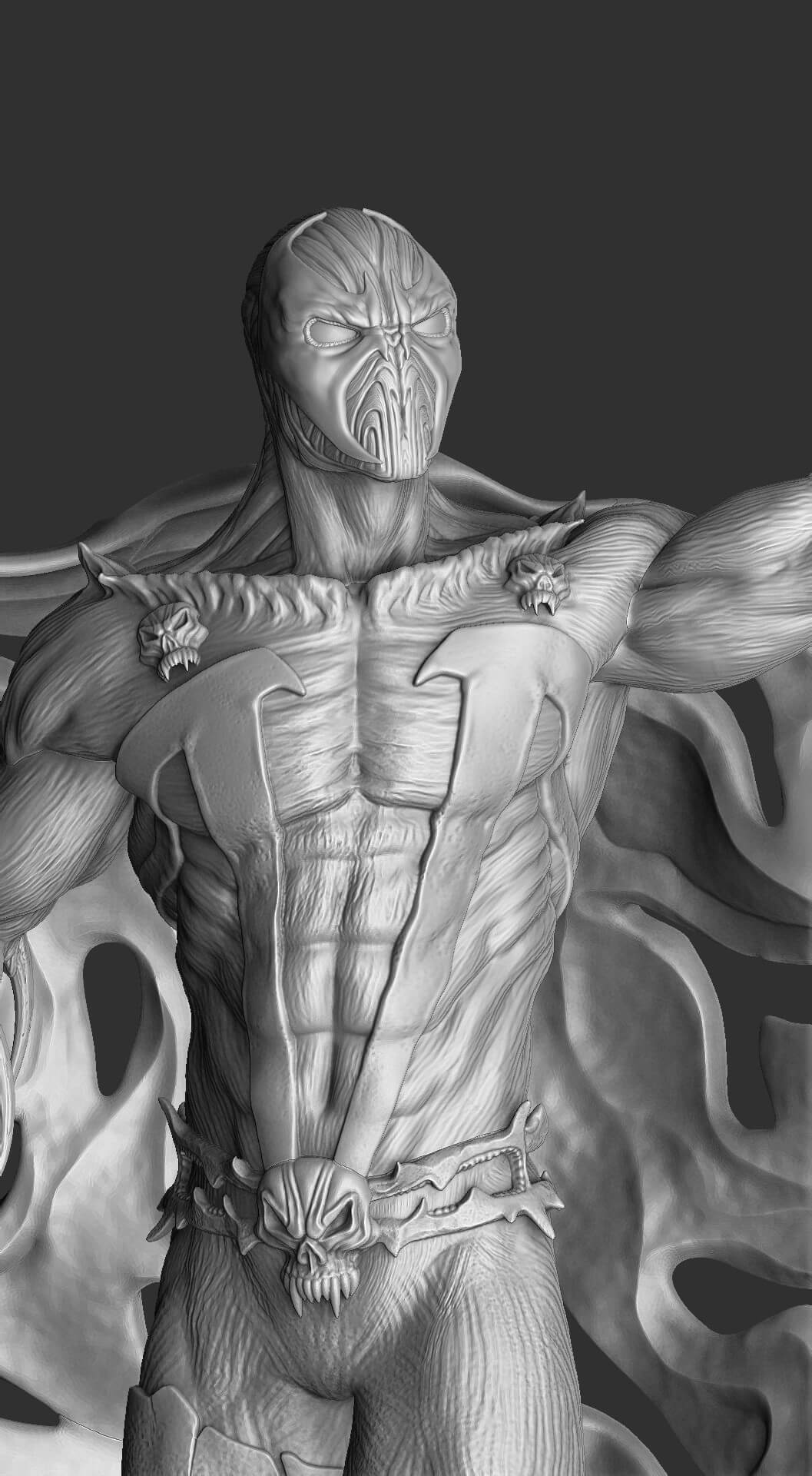 Spawn (Full Height and Bust) - 3D Model by naeem32