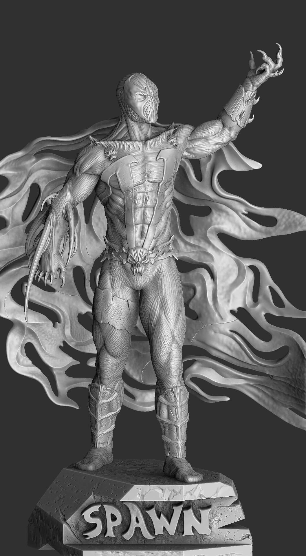 Spawn (Full Height) - 3D Model by naeem32