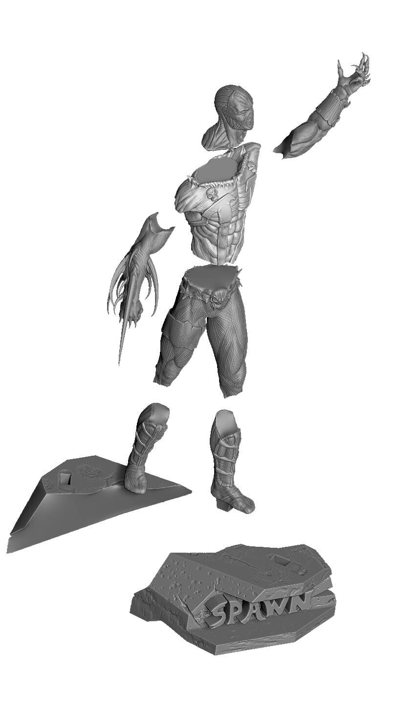 Spawn (Full Height) - 3D Model by naeem32