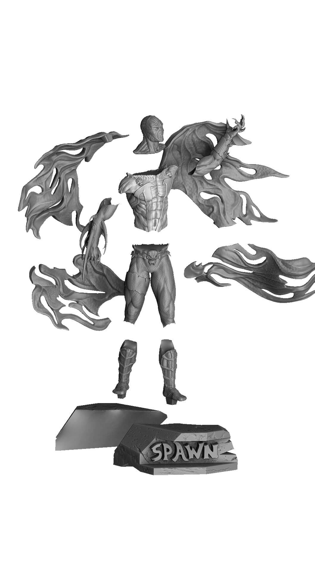 Spawn (Full Height) - 3D Model by naeem32