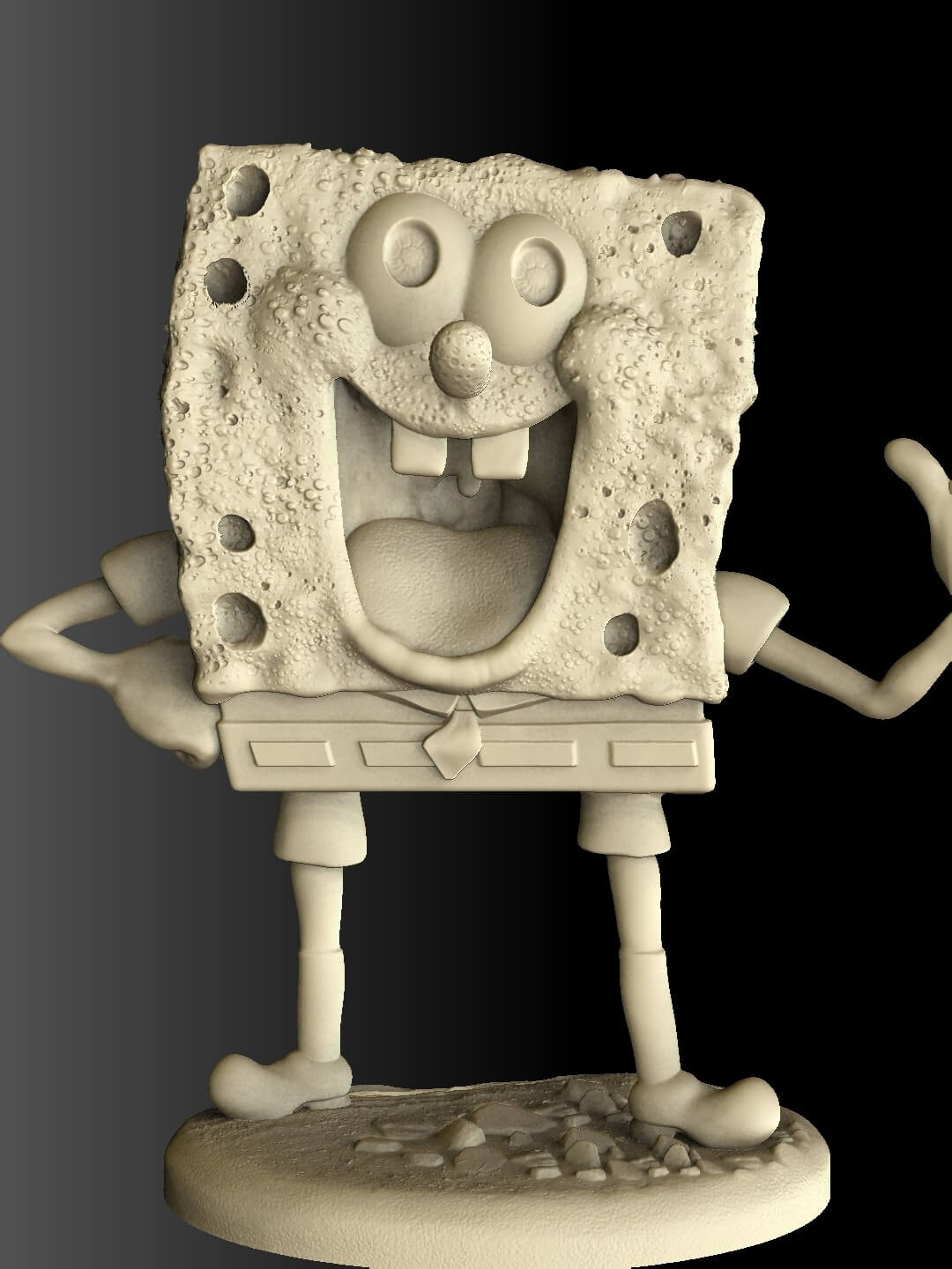 SpongeBob SquarePants - 3D Model by naeem32