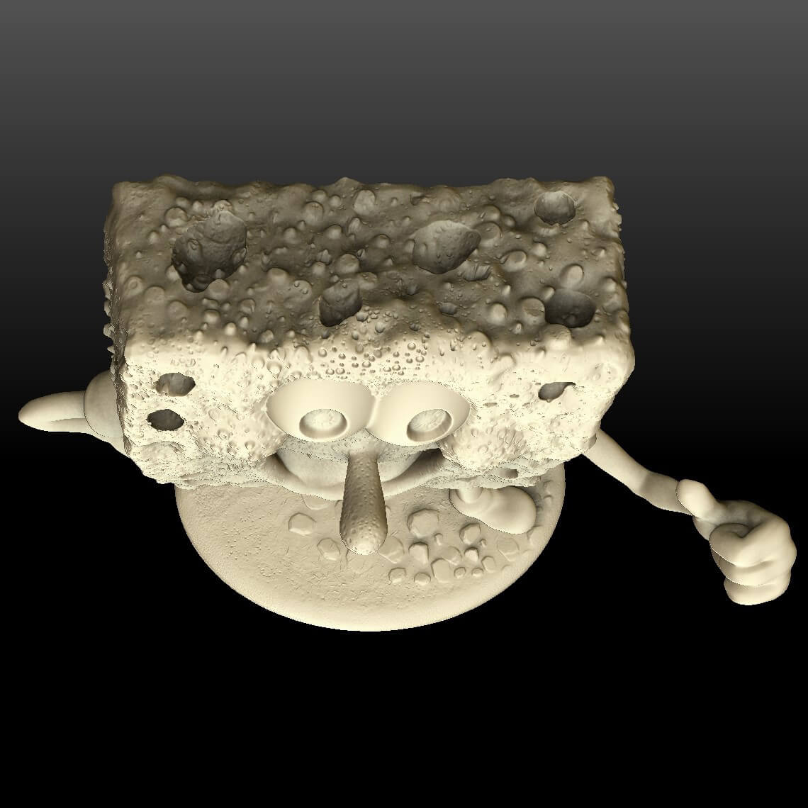 SpongeBob SquarePants - 3D Model by naeem32