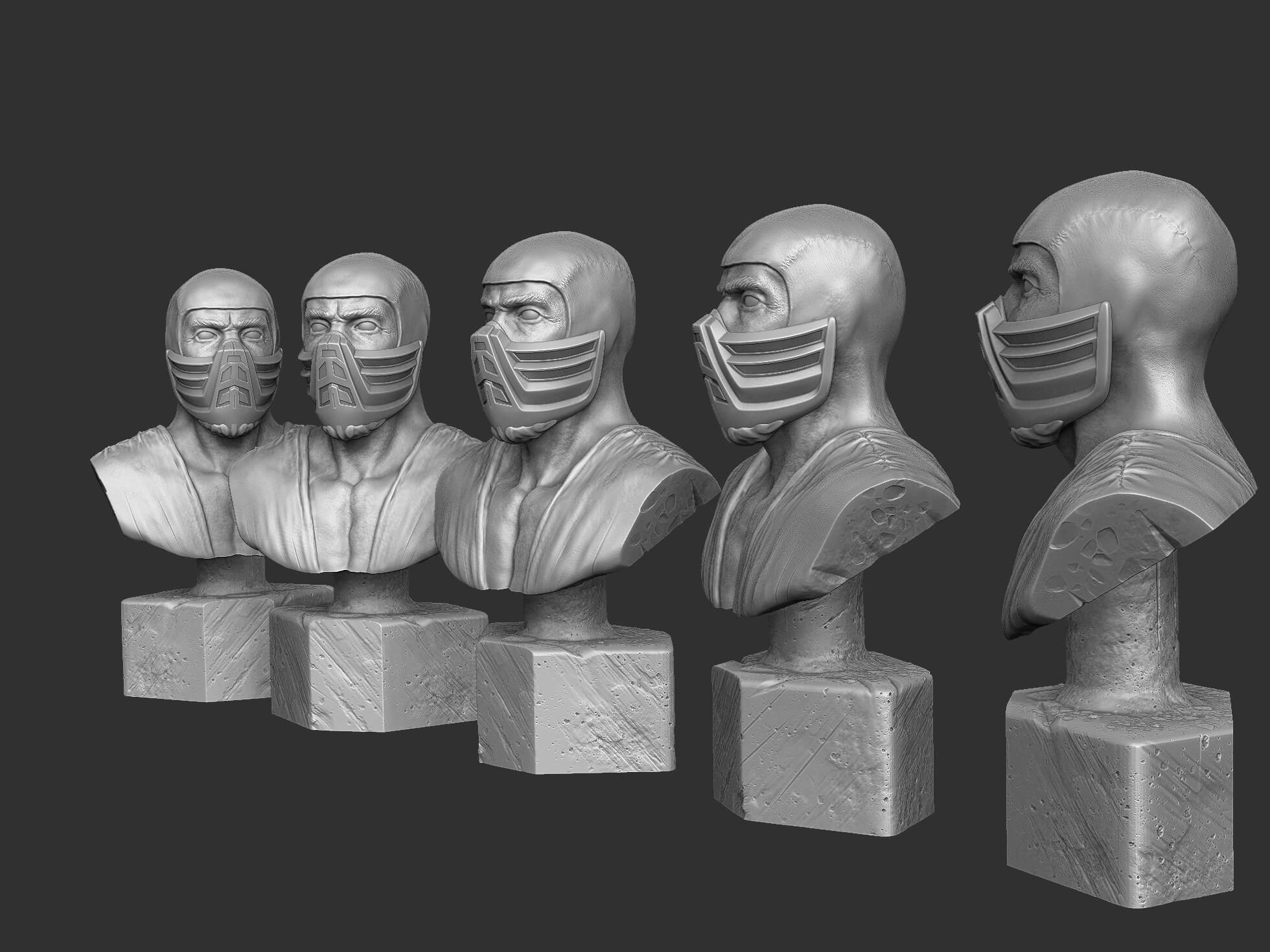 Sub-Zero 1995 Bust 3D Model by naeem32