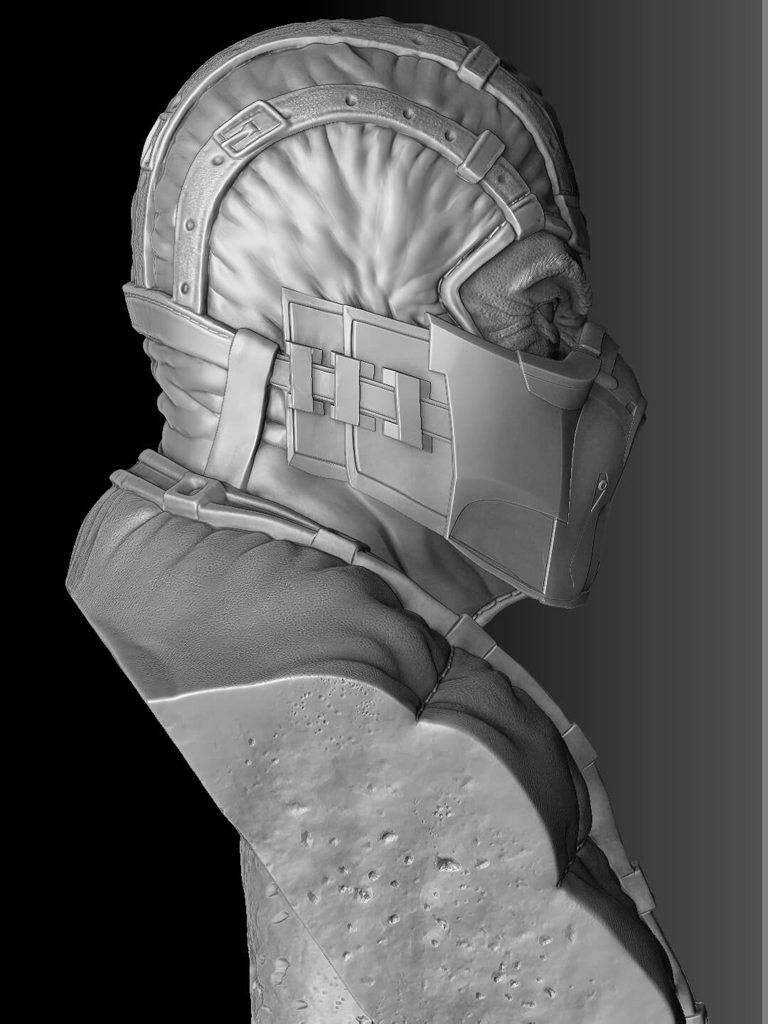 Sub-Zero Bust 1 in Mortal Kombat 3D Model by naeem32