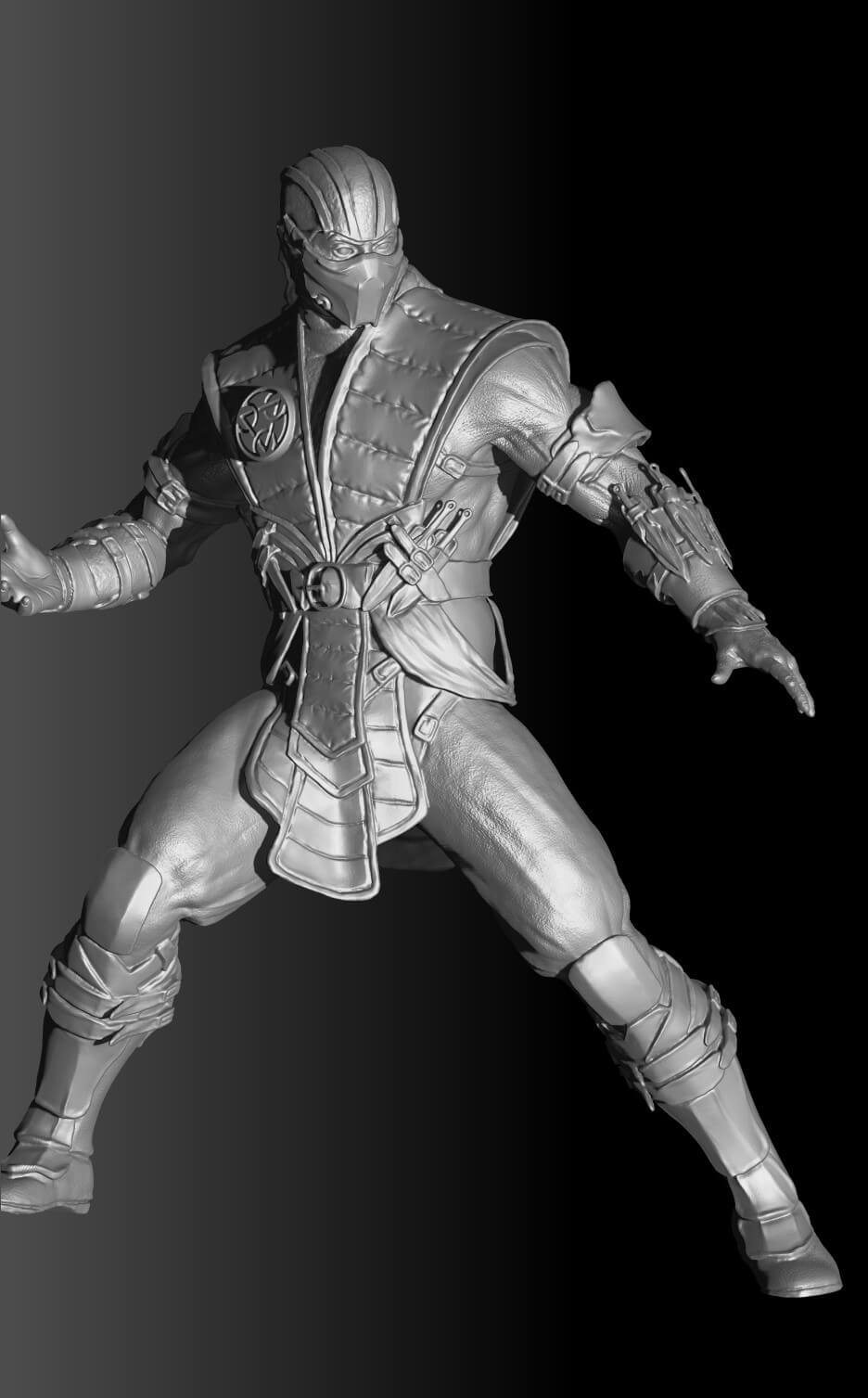 Sub-Zero (Mortal Kombat) 3D Model by naeem32
