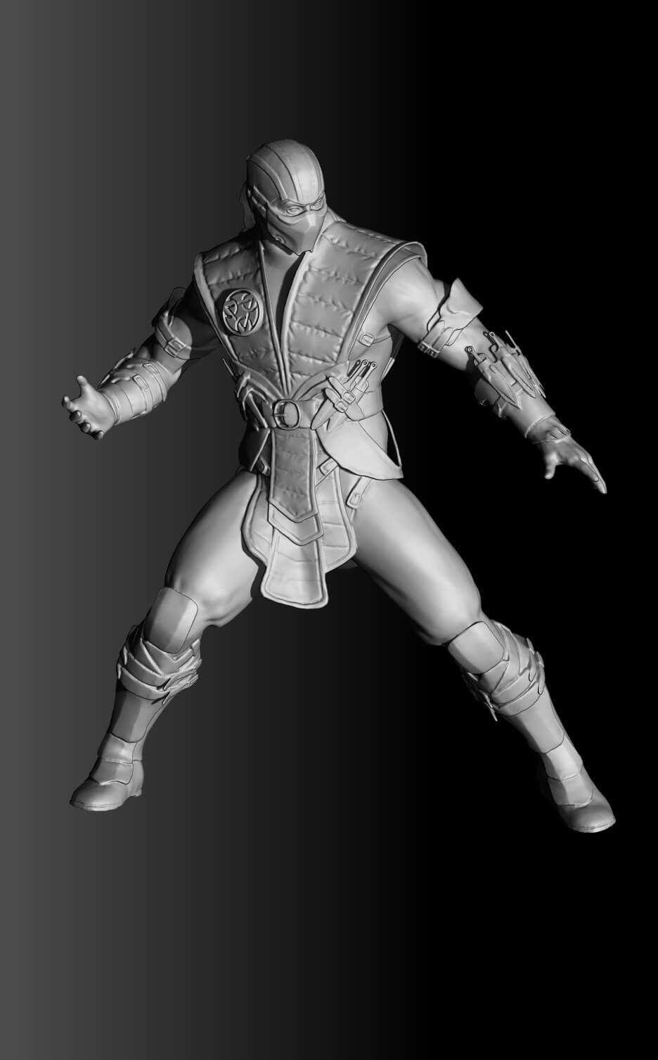 Sub-Zero (Mortal Kombat) 3D Model by naeem32