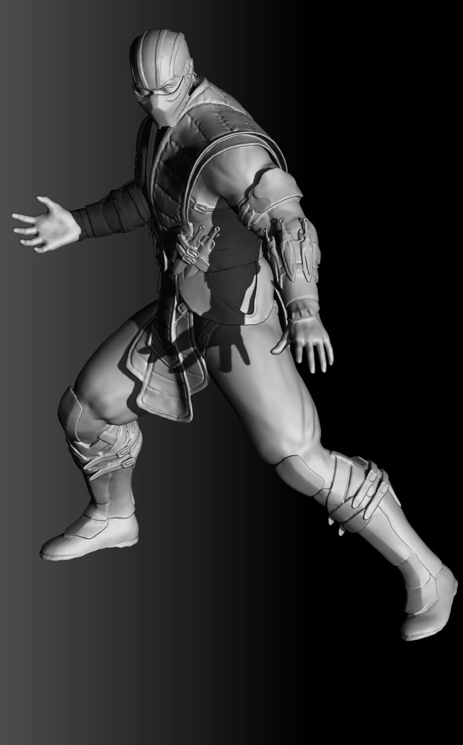 Sub-Zero (Mortal Kombat) 3D Model by naeem32