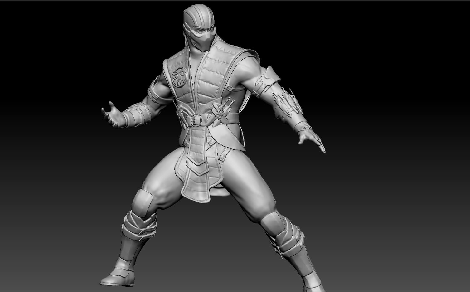 Sub-Zero (Mortal Kombat) 3D Model by naeem32