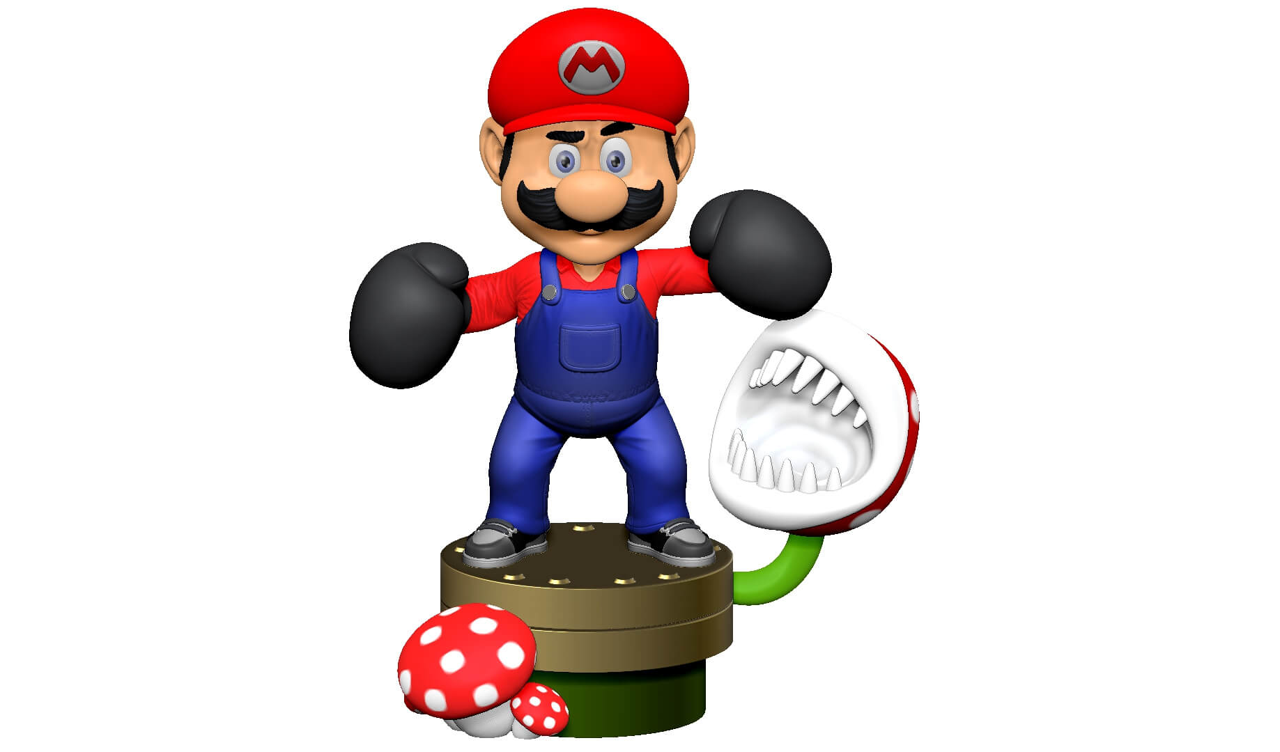 Super Mario 1985 - 3D Model by naeem32