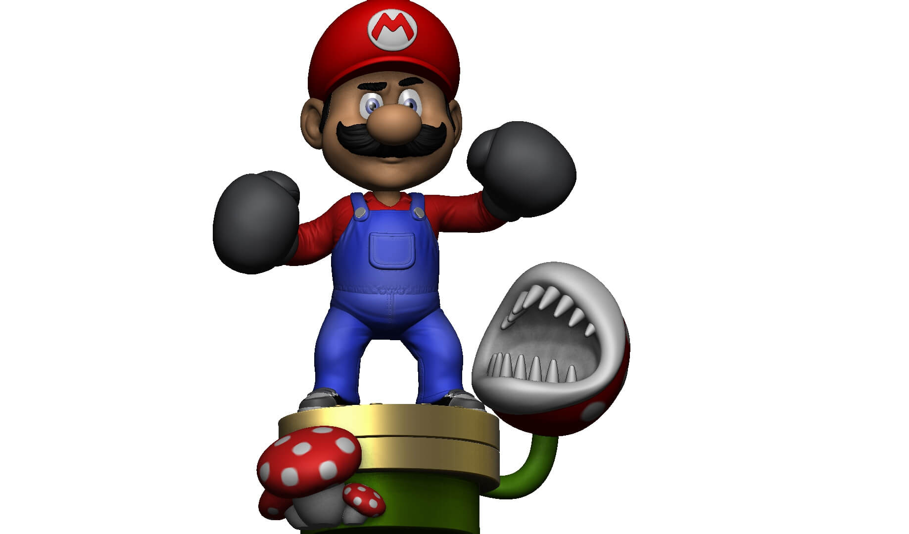 Super Mario 1985 - 3D Model by naeem32