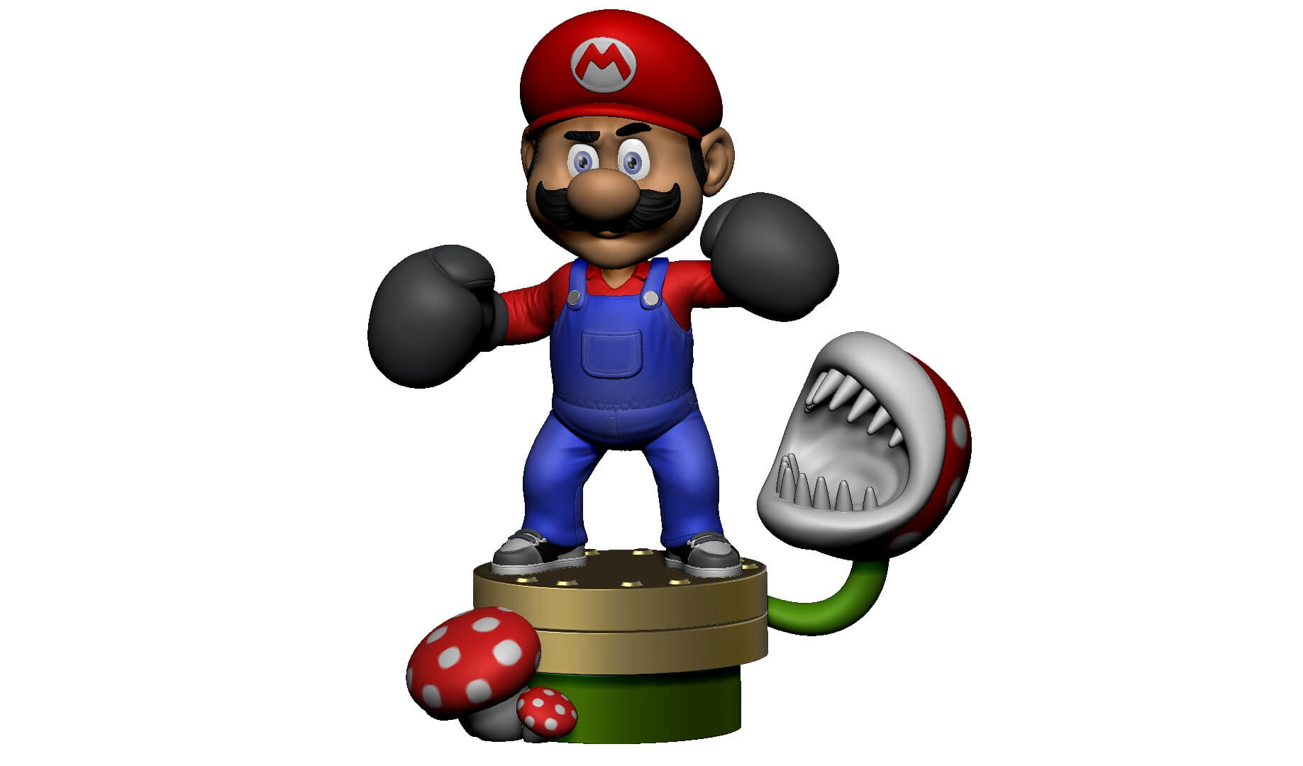 Super Mario 1985 - 3D Model by naeem32