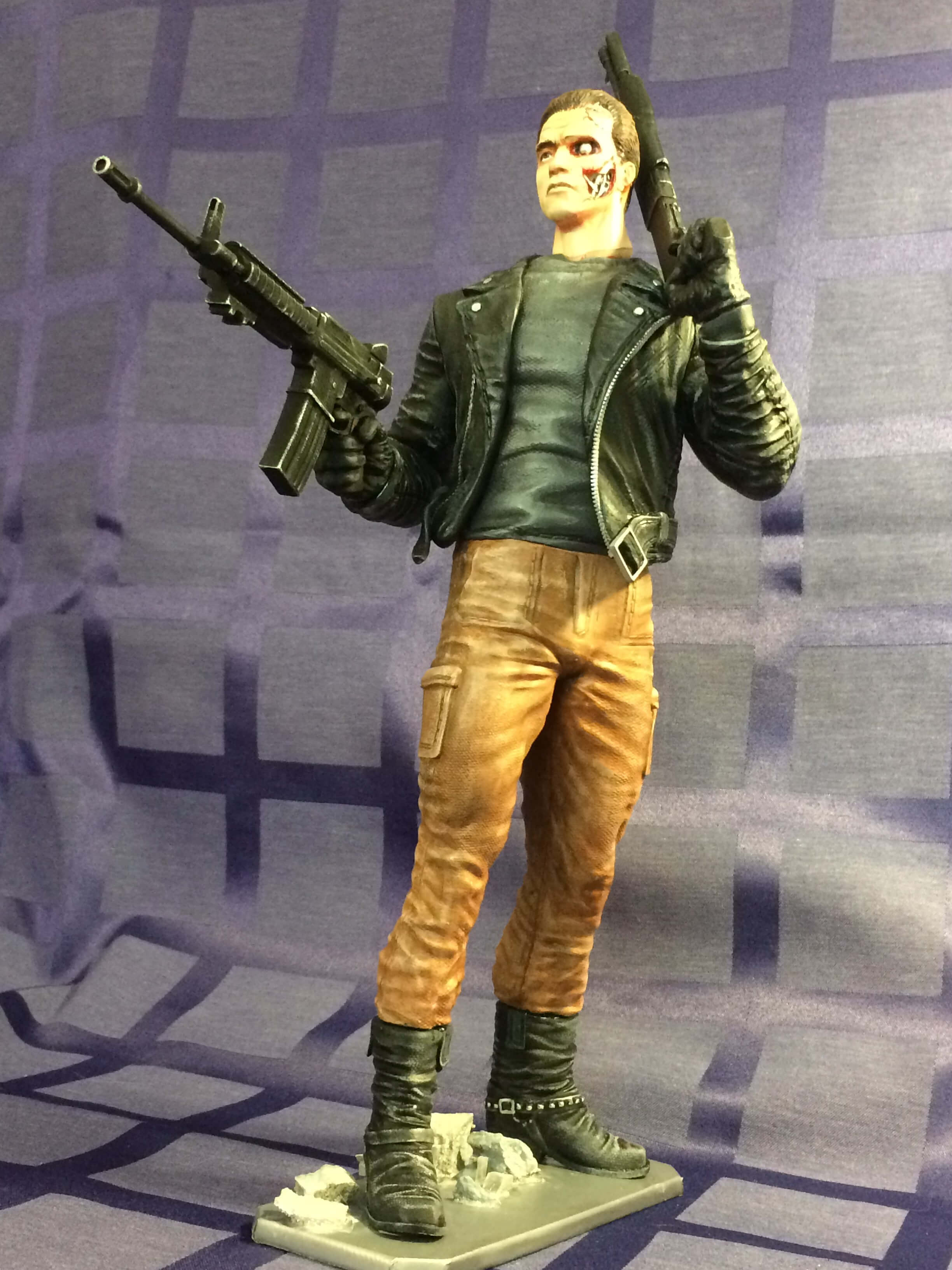 Terminator T-800 Full Height (4 Head Options) 3D Model by naeem32