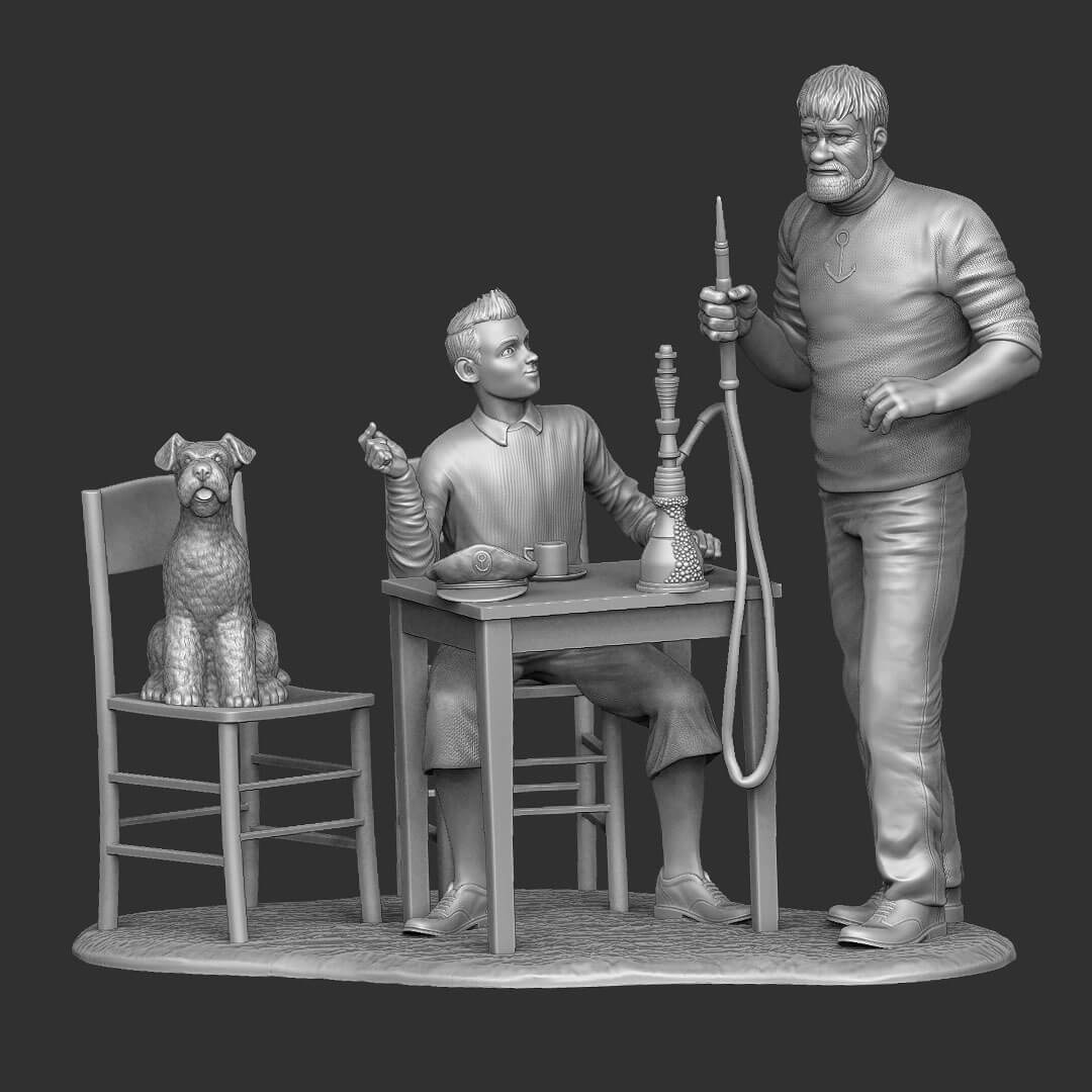 The Adventures of Tintin - 3D Model by naeem32