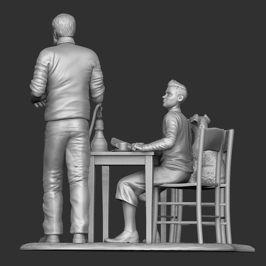 The Adventures of Tintin - 3D Model by naeem32