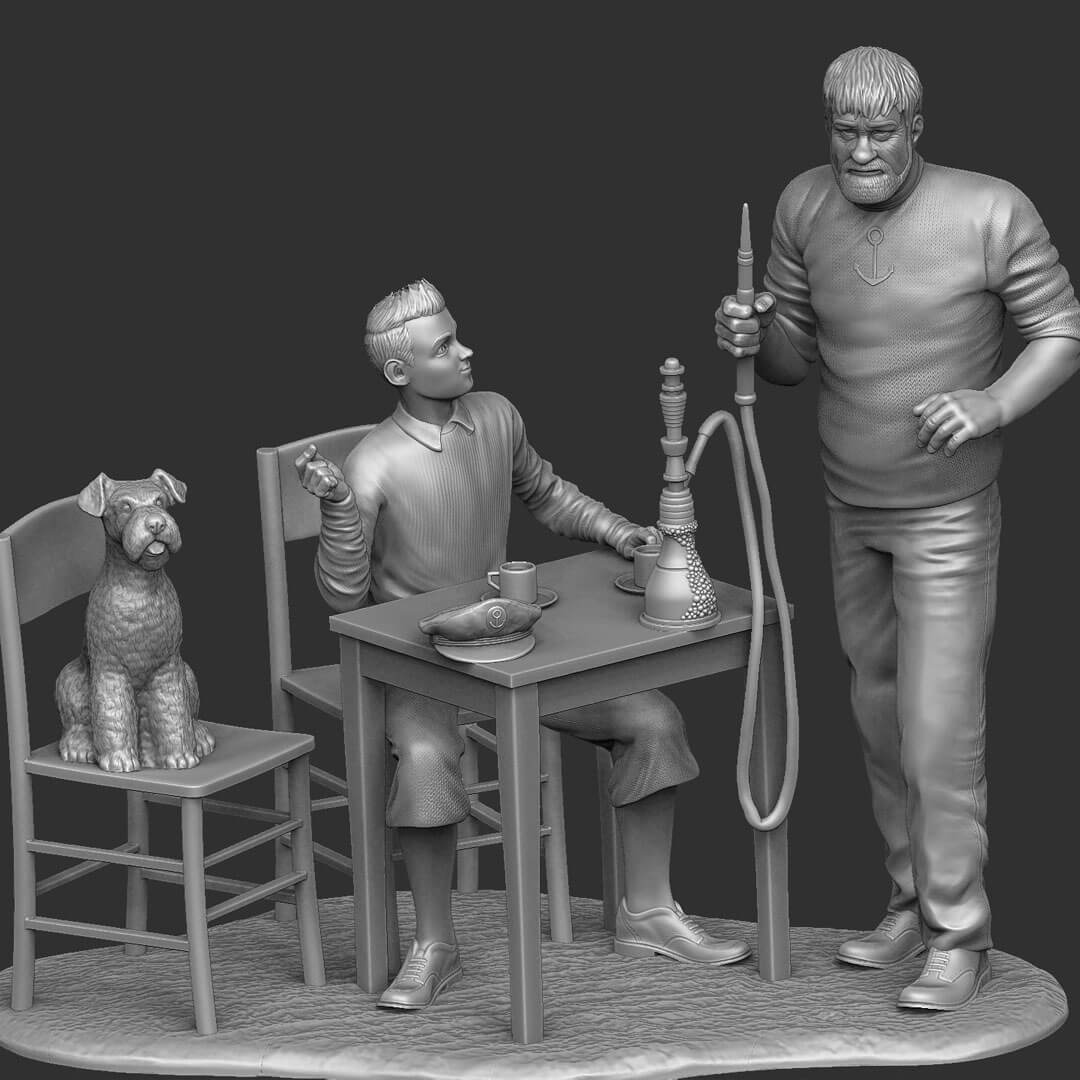 The Adventures of Tintin - 3D Model by naeem32