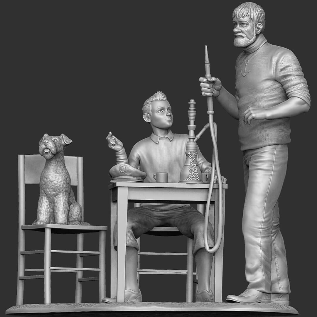 The Adventures of Tintin - 3D Model by naeem32