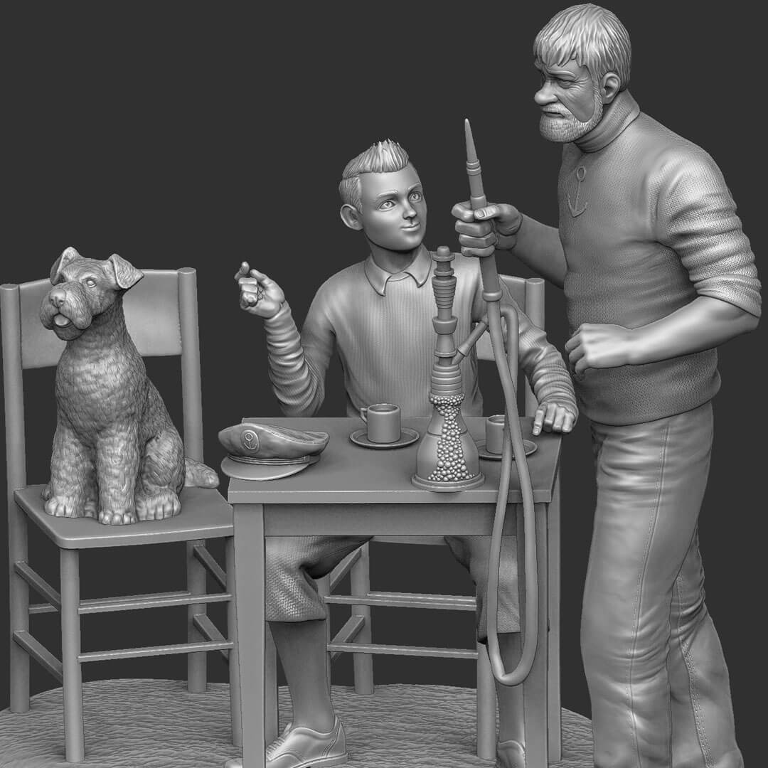 The Adventures of Tintin - 3D Model by naeem32