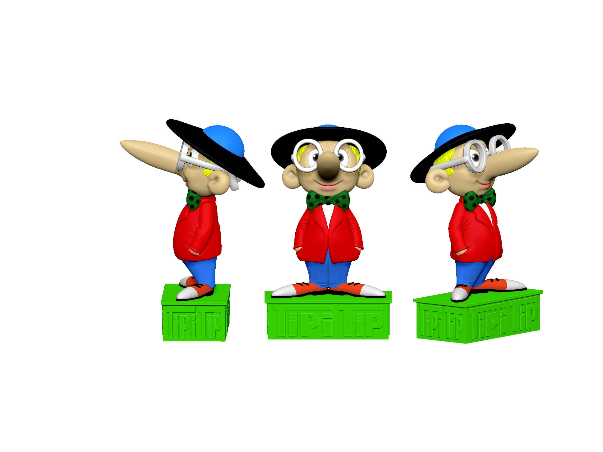 Tipitip 1974 - 3D Model by naeem32