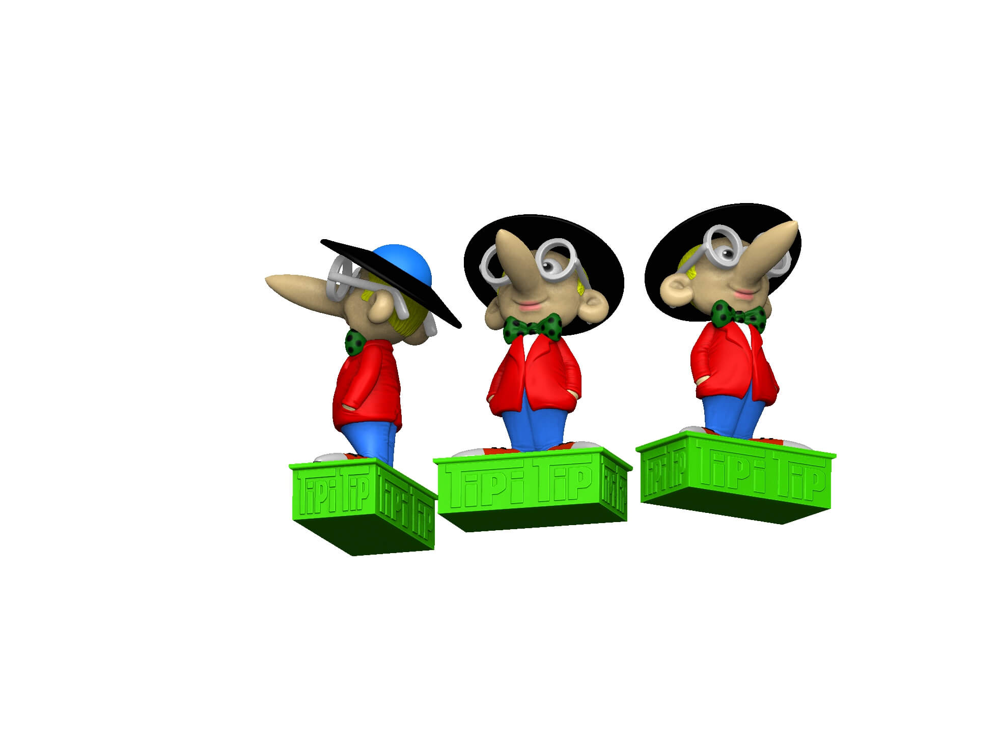 Tipitip 1974 - 3D Model by naeem32