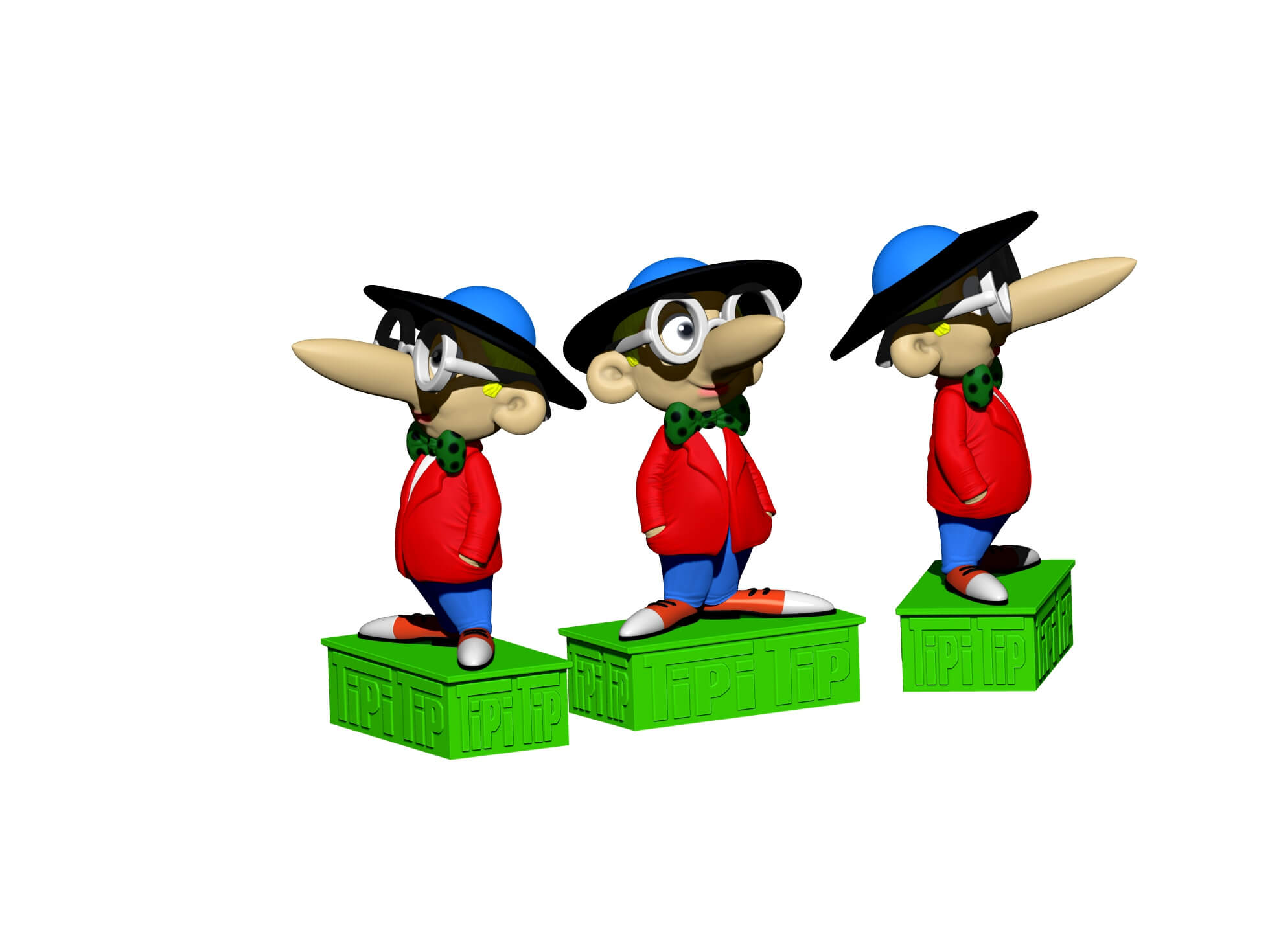 Tipitip 1974 - 3D Model by naeem32