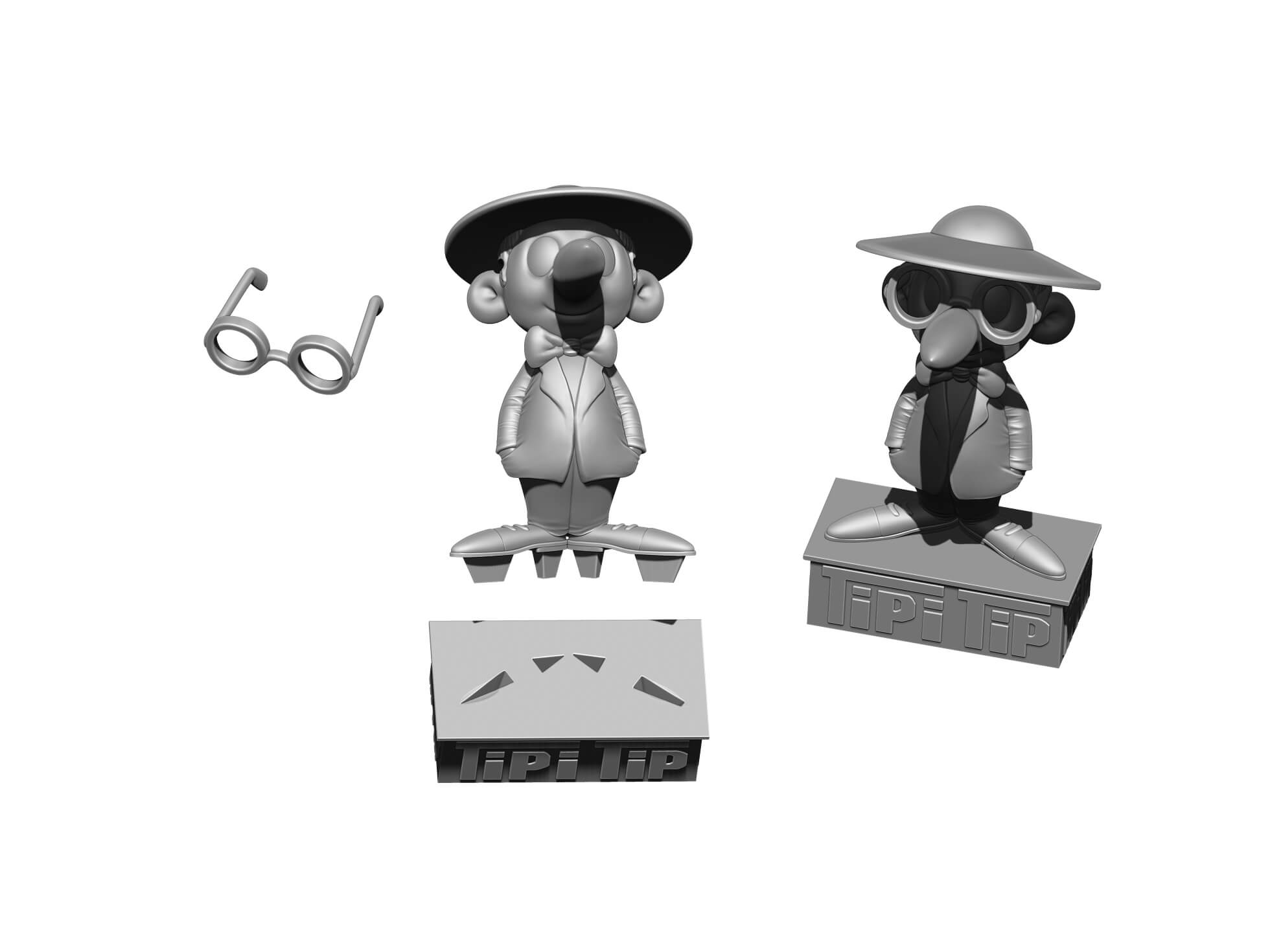 Tipitip 1974 - 3D Model by naeem32