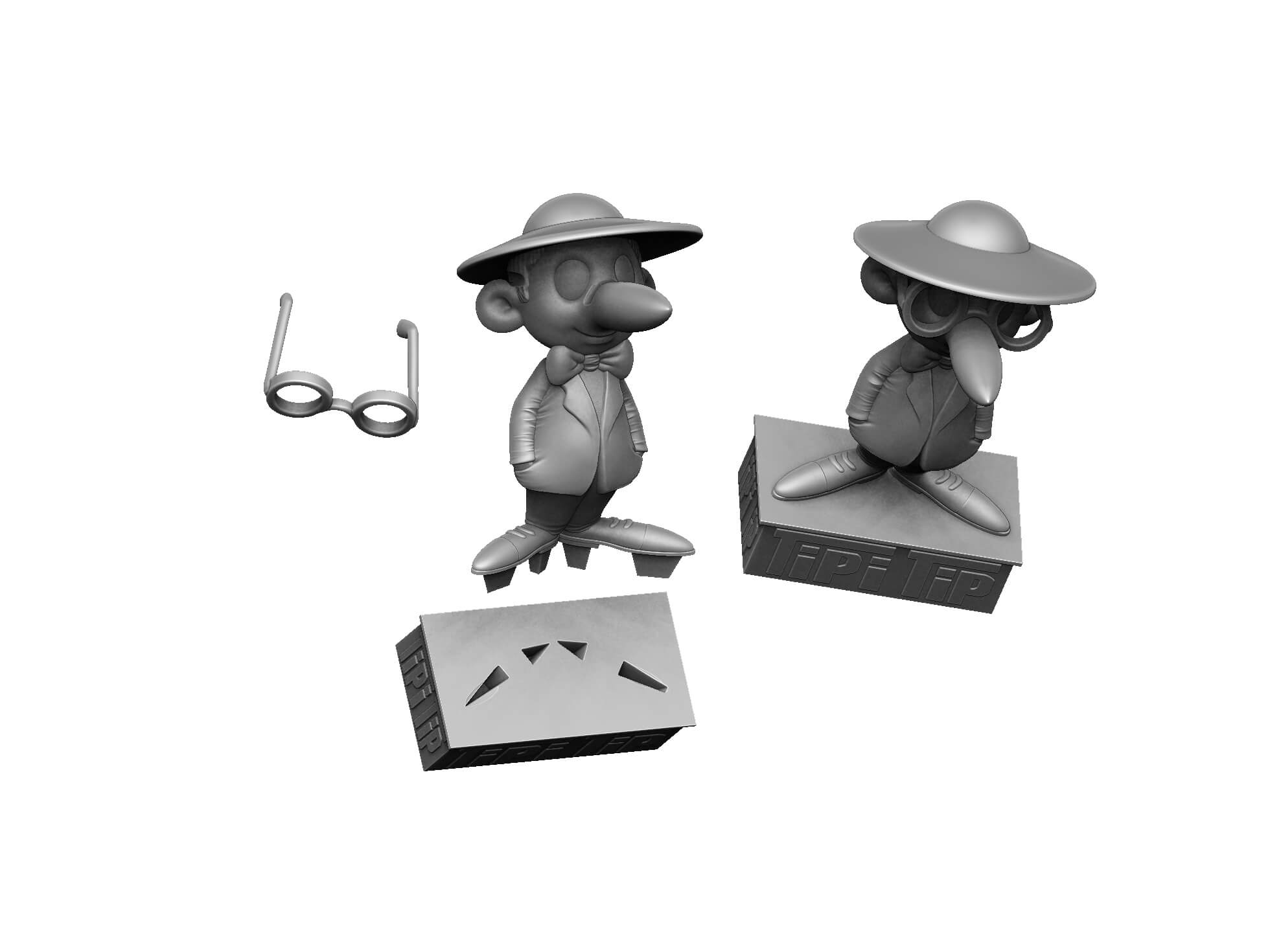 Tipitip 1974 - 3D Model by naeem32