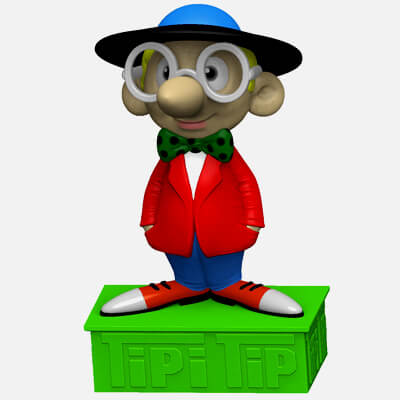 Tipitip 1974 - 3D Model by naeem32