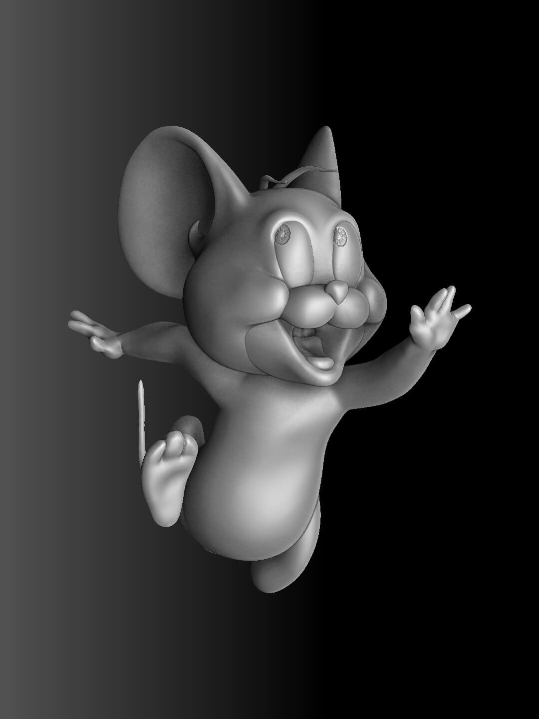 Tom & Jerry for 3D Printing Stl by naeem32