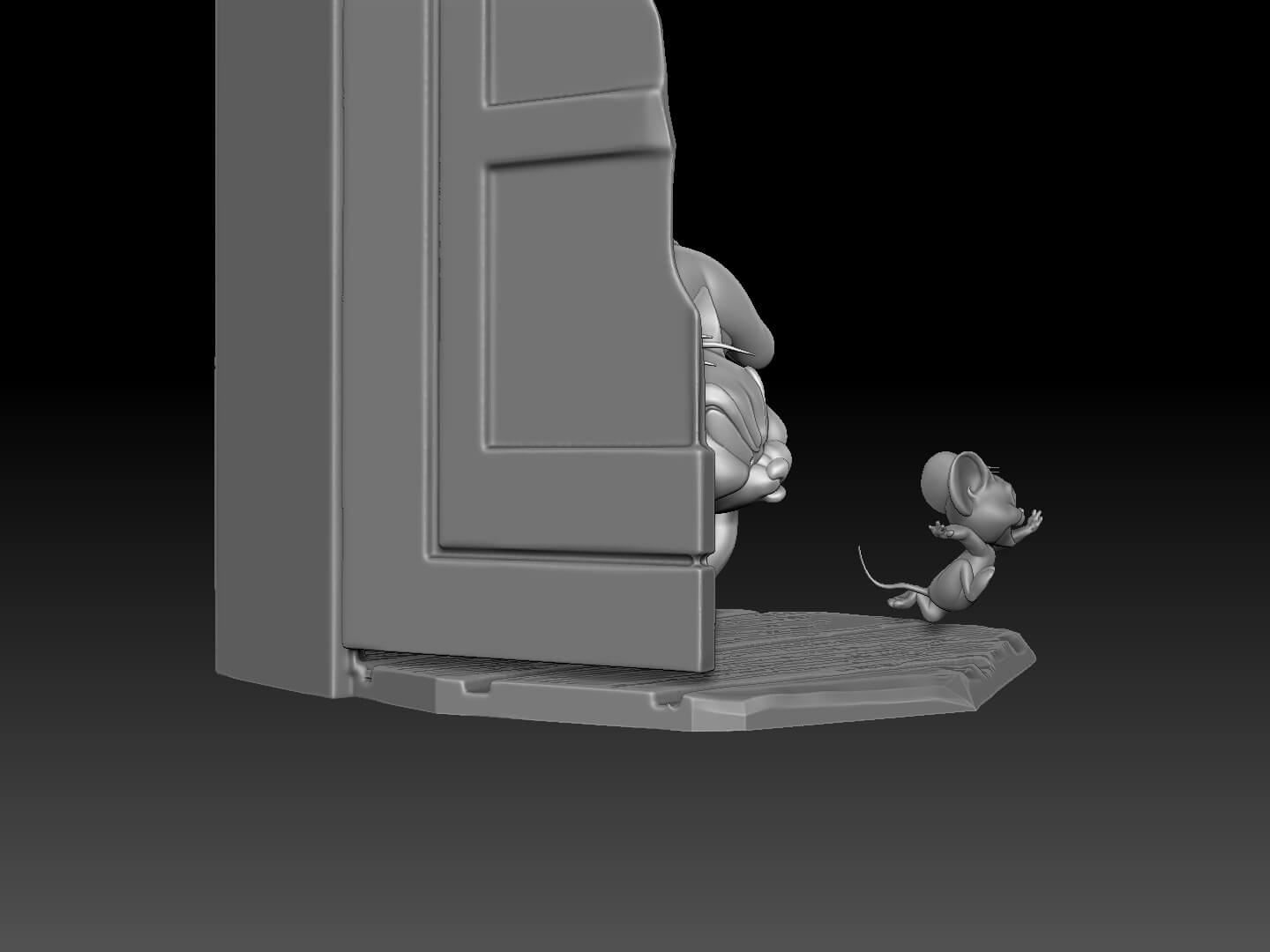 Tom & Jerry for 3D Printing Stl by naeem32