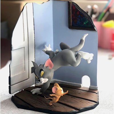 Tom & Jerry - 3D Model by naeem32