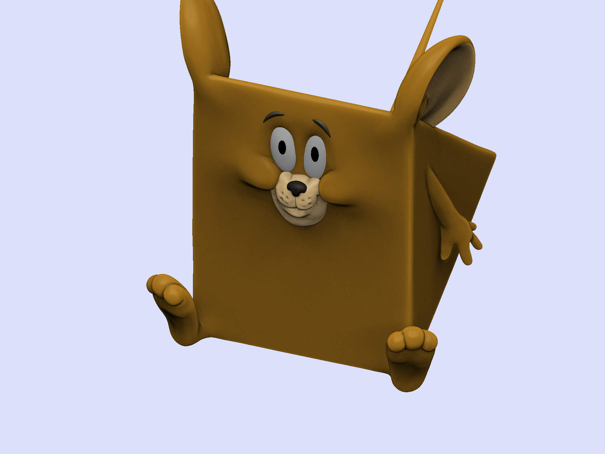 Triangle Mouse Jerry - 3D Model by naeem32