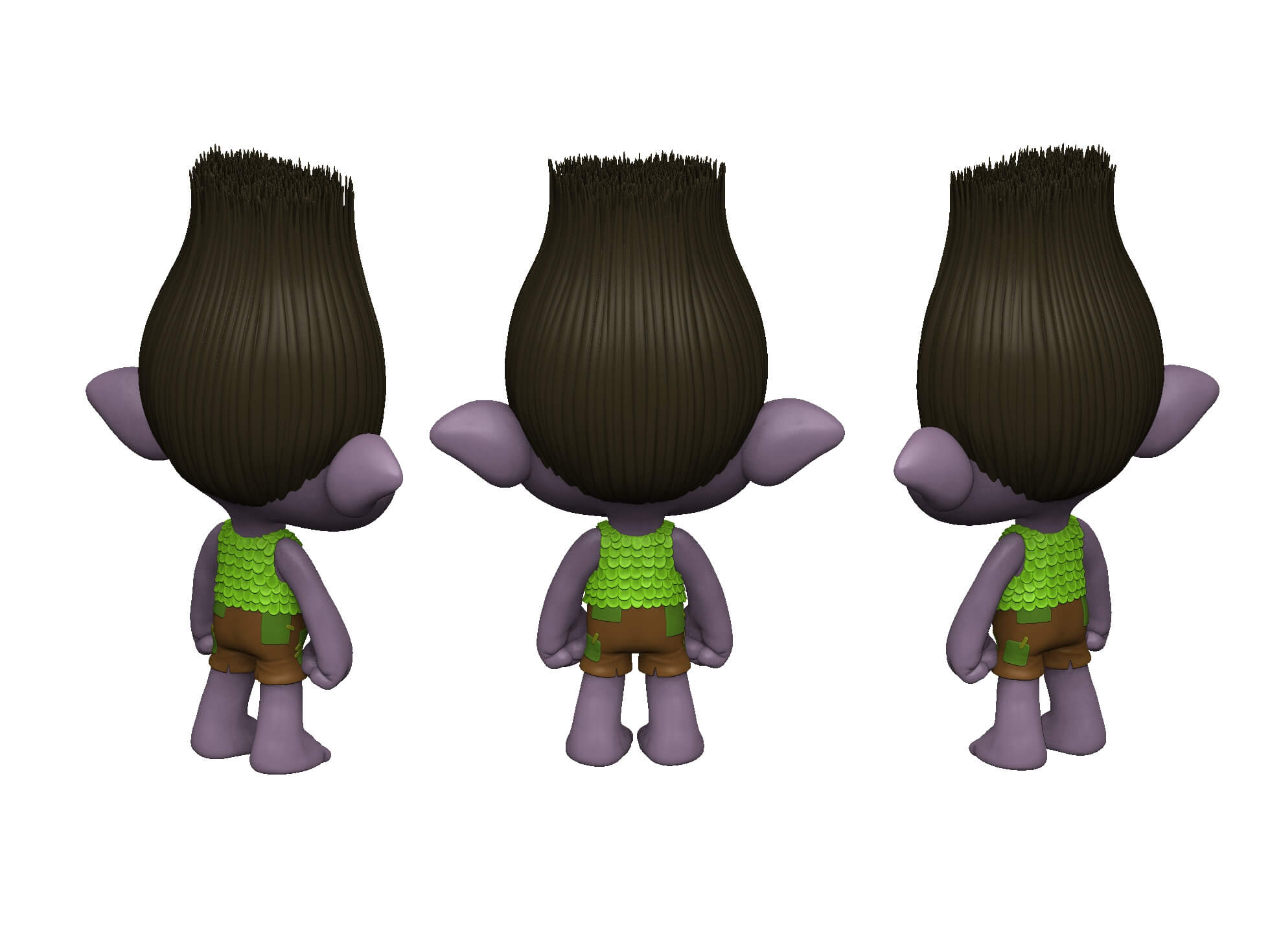 Troll Angry Branch - 3D Model by naeem32