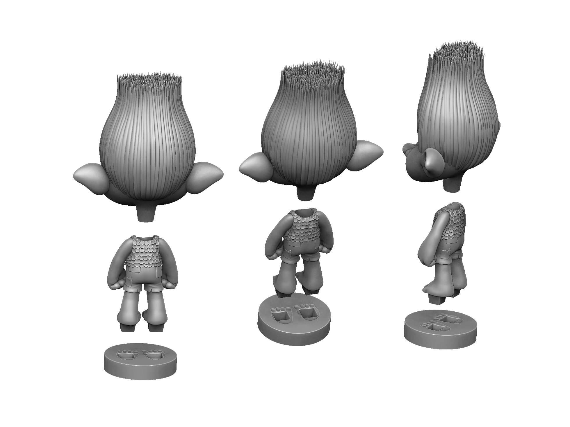 Troll Angry Branch - 3D Model by naeem32