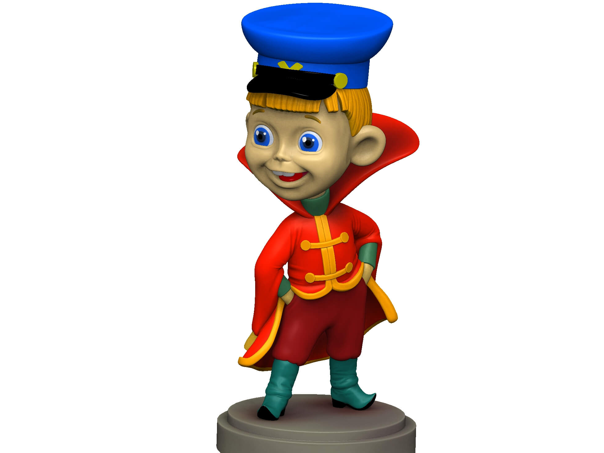 Vovka v Tridevyatom - 3D Model by naeem32