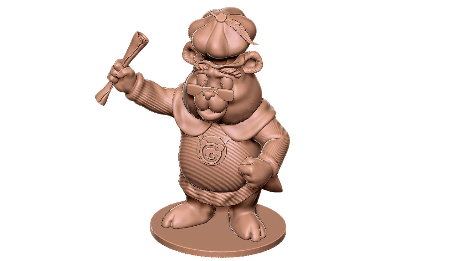 Zummi Gummi Bear - 3D Model by naeem32