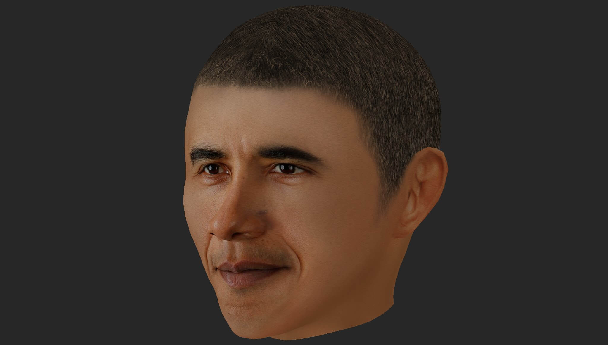 Barack Obama Face Cut Out