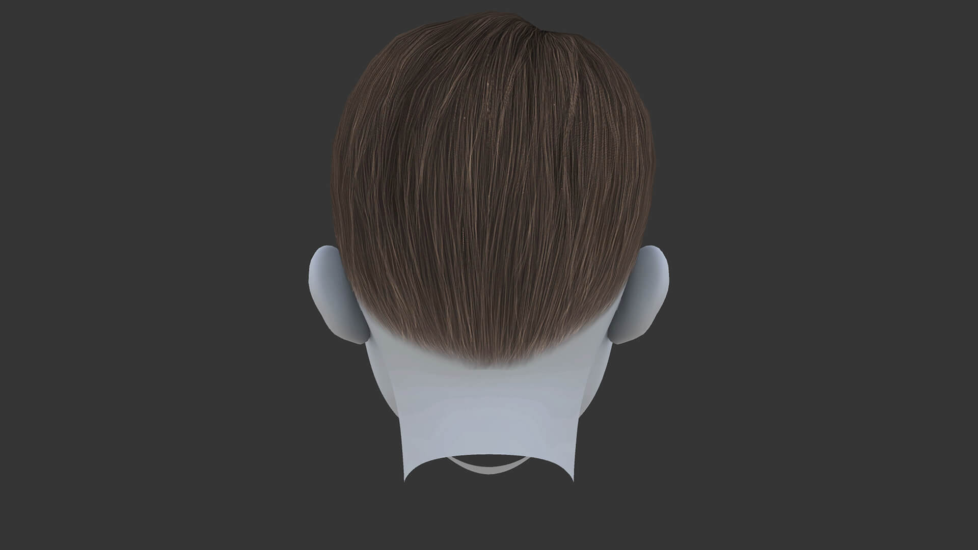 3D Polygon Hair for Game Low Poly by Nammichael