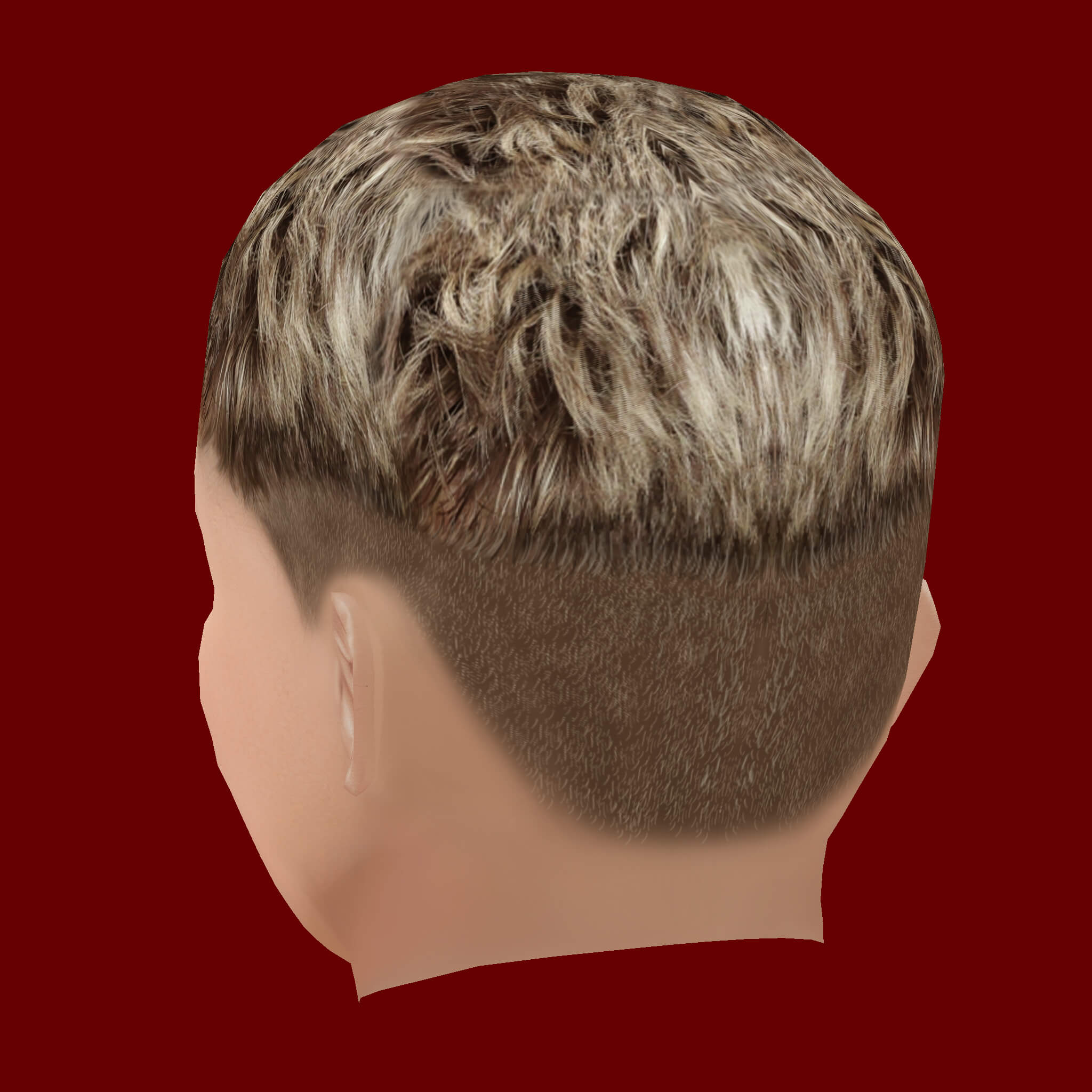 Alejandro Garnacho Head - Low Poly Head for Game 3D Model by Nammichael