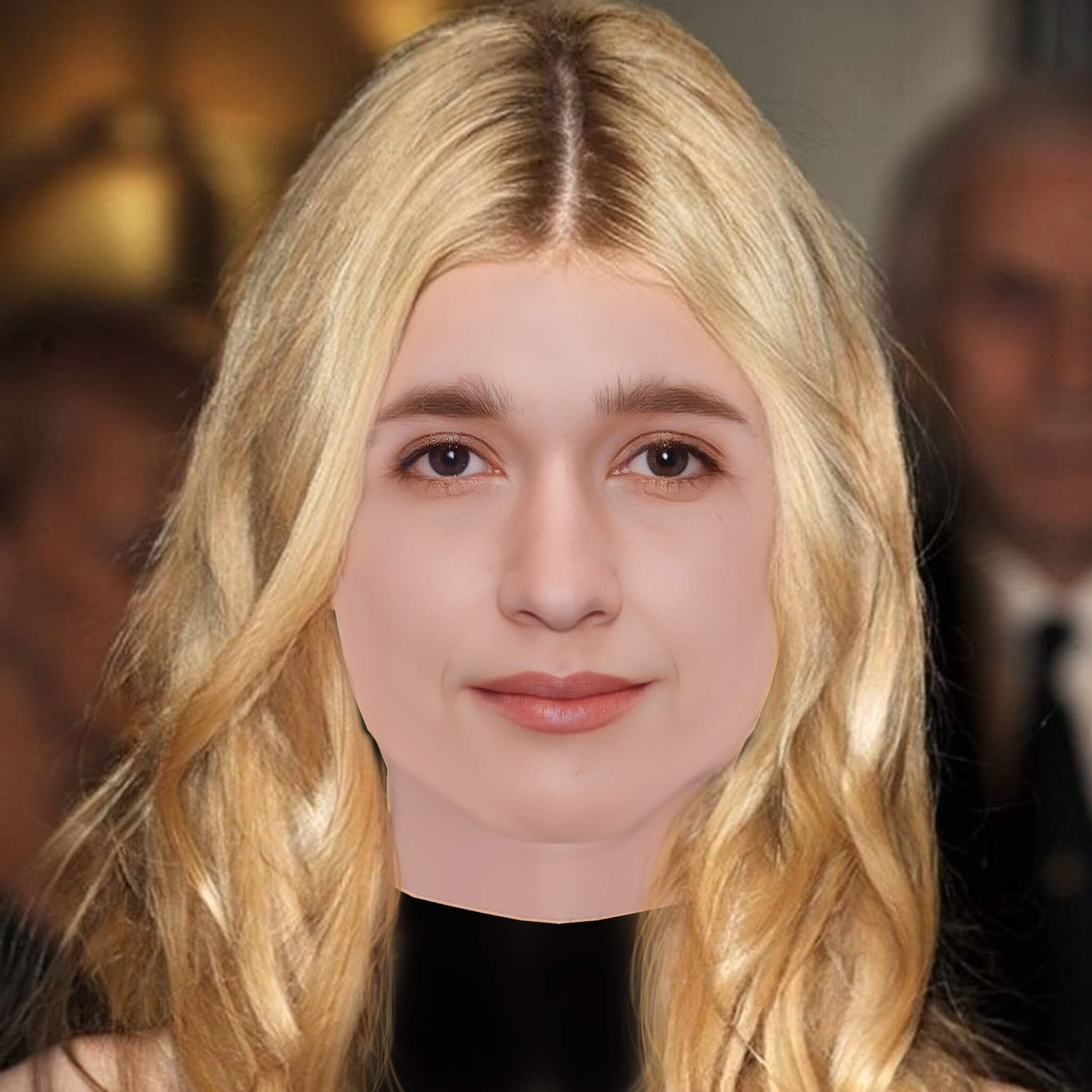 Alice Englert Head - No Hair - Low Poly Head for Game 3D Model by ...