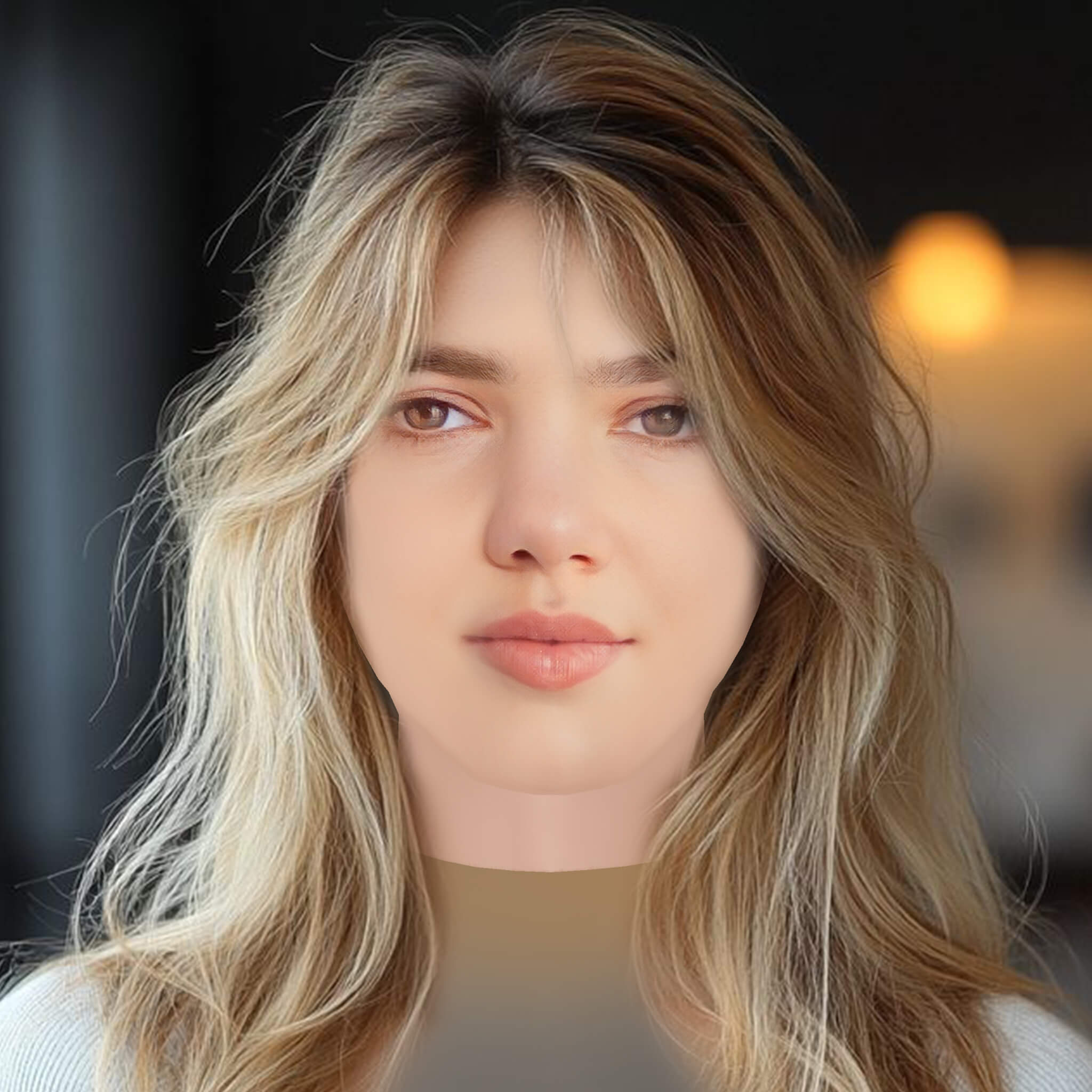 Alisha Newton Head - No Hair - Low Poly Head for Game 3D Model by ...