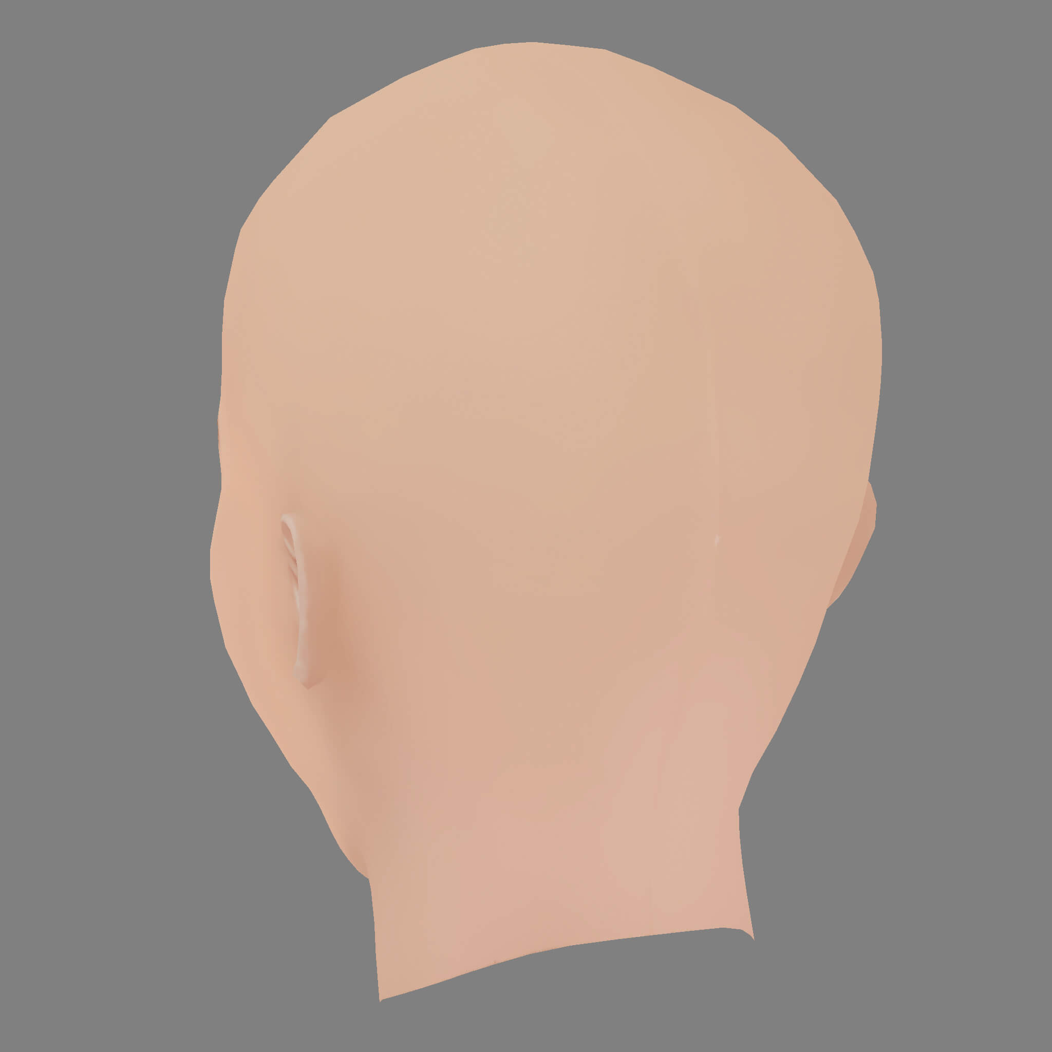 Alisha Newton Head - No Hair - Low Poly Head for Game 3D Model by ...