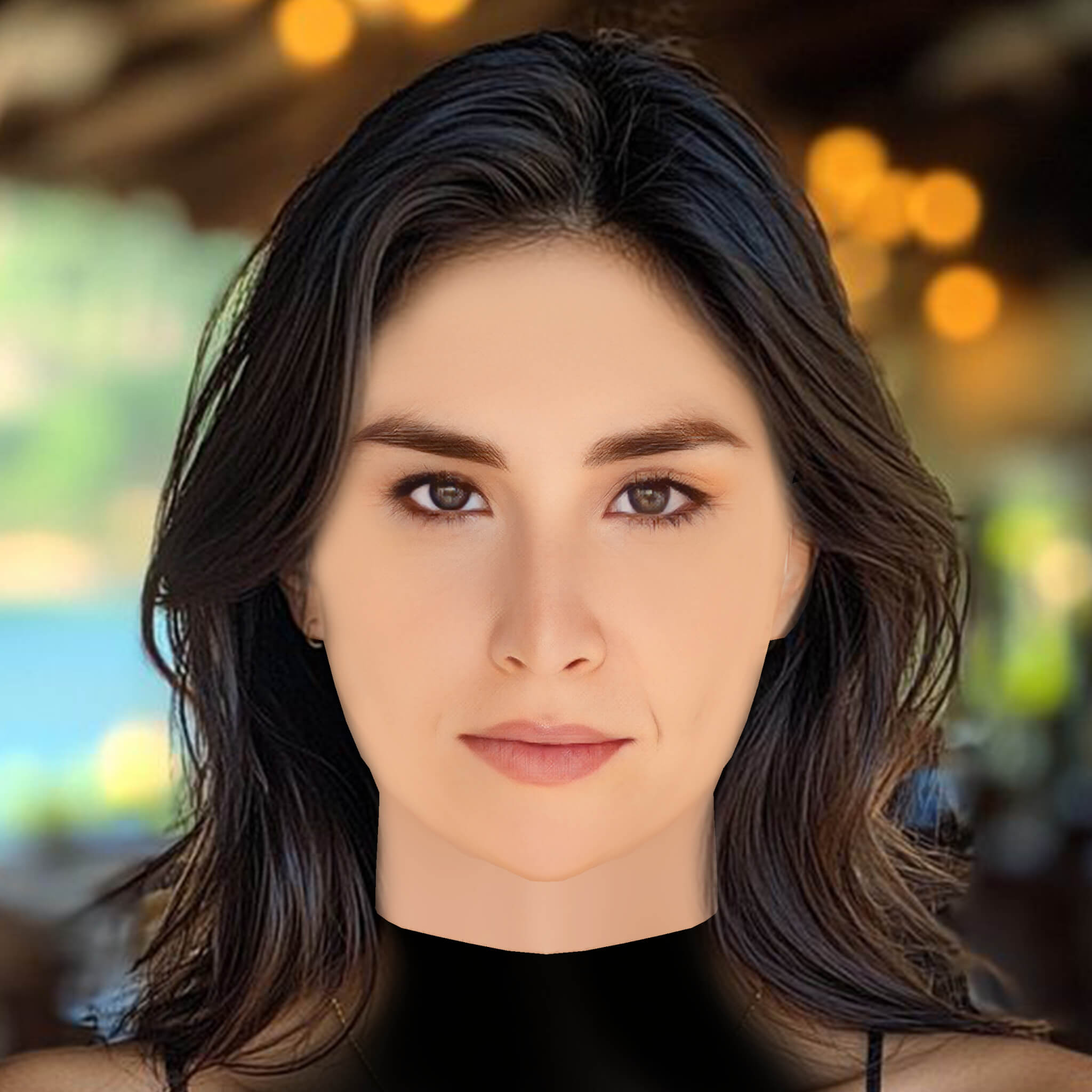 Allison Scagliotti Head - No Hair - Low Poly Head for Game 3D Model by ...